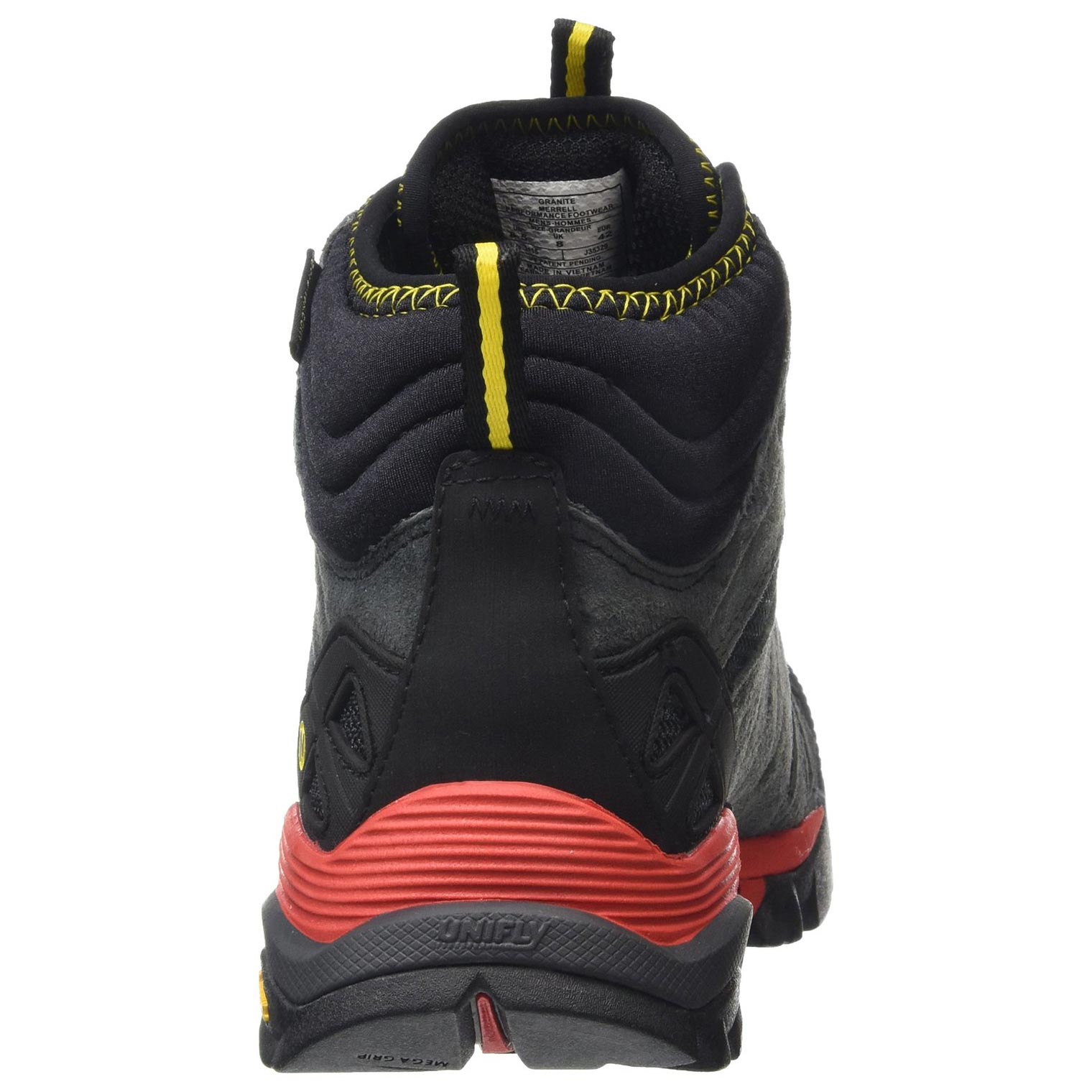 Bota Merrell Capra Mid GTX Gris/Amarillo - Peregrinoteca