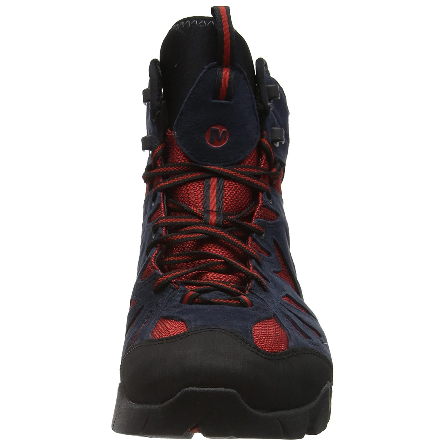 Bota Merrell Capra Mid GTX Marino/Rojo - Peregrinoteca