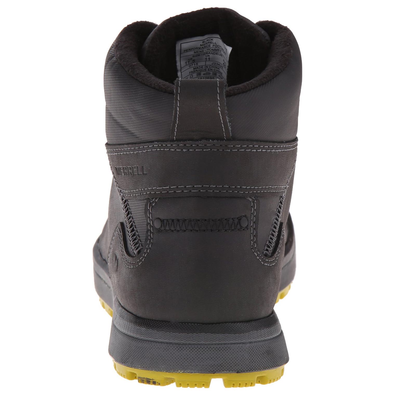 Bota Merrell Turku Trek WTPF Negro/Amarillo - Peregrinoteca