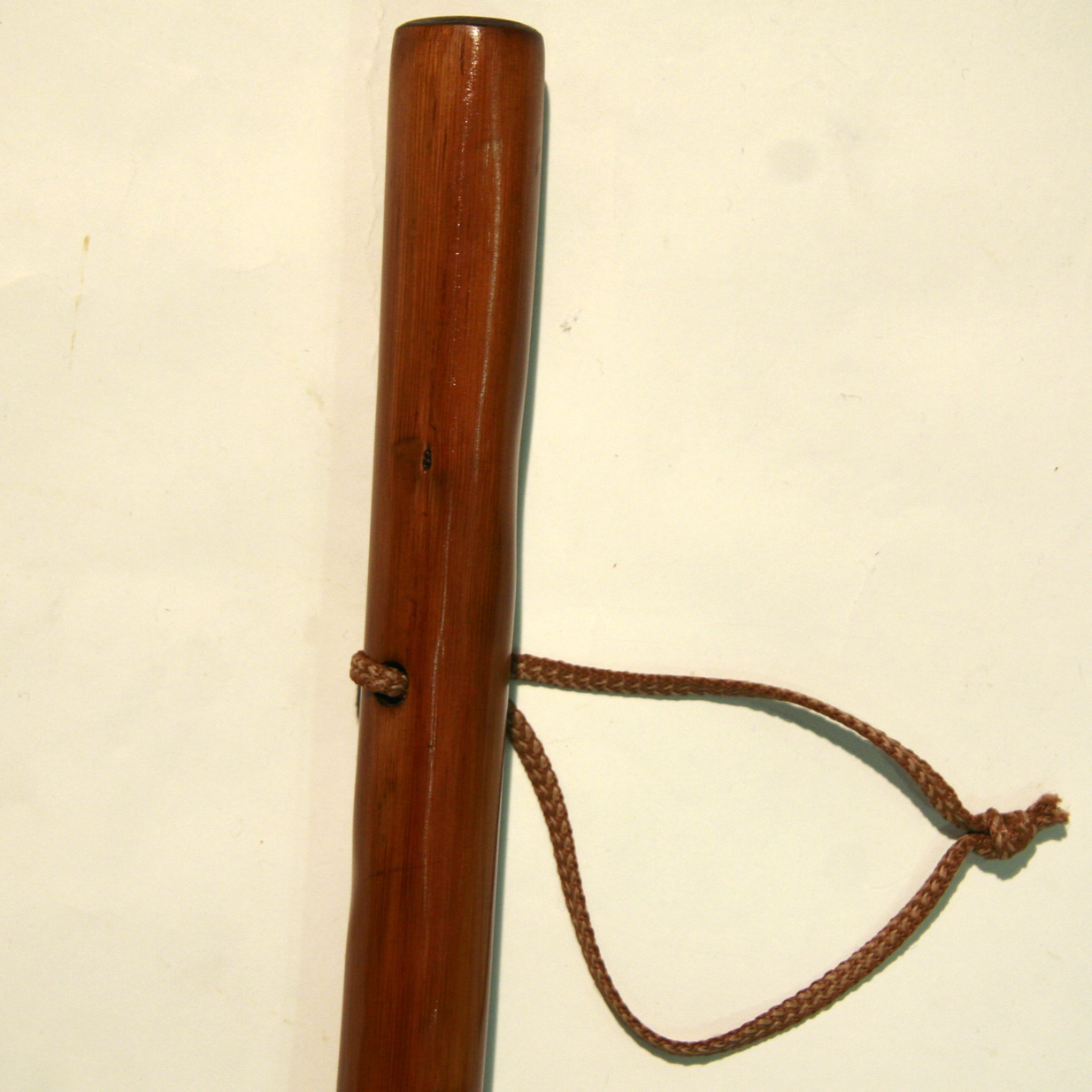 Bordón Peregrino Castaño alto oscuro - Peregrinoteca