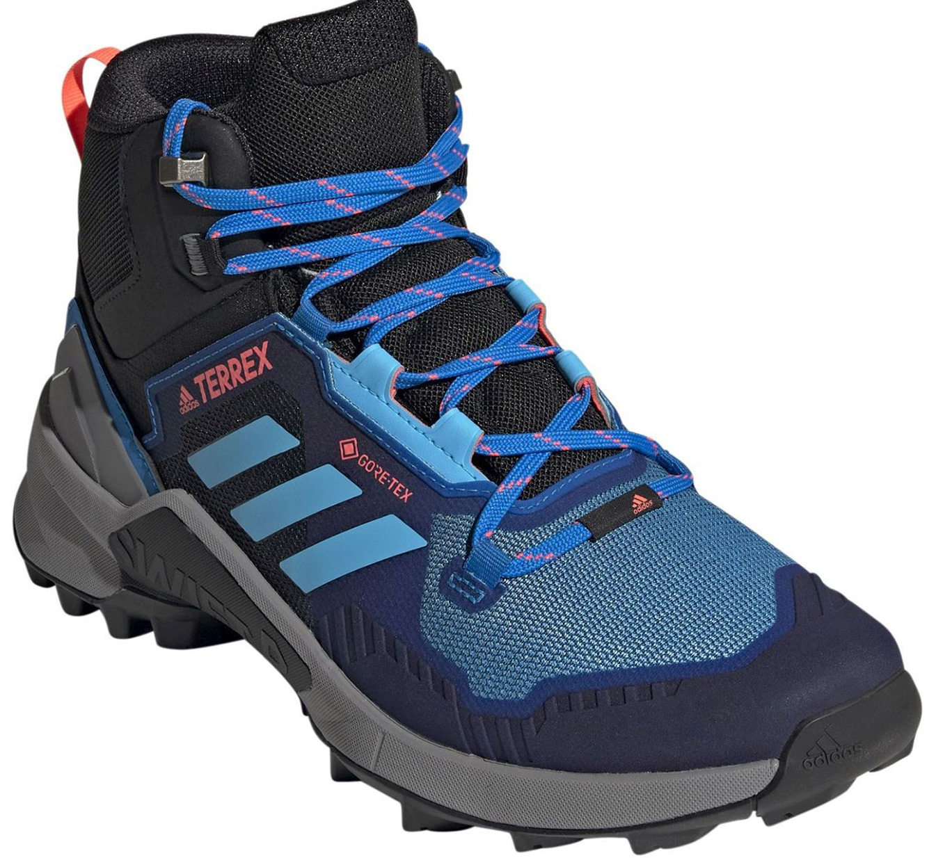 Bota Adidas Terrex Swift R3 Mid GTX Azul/Negro