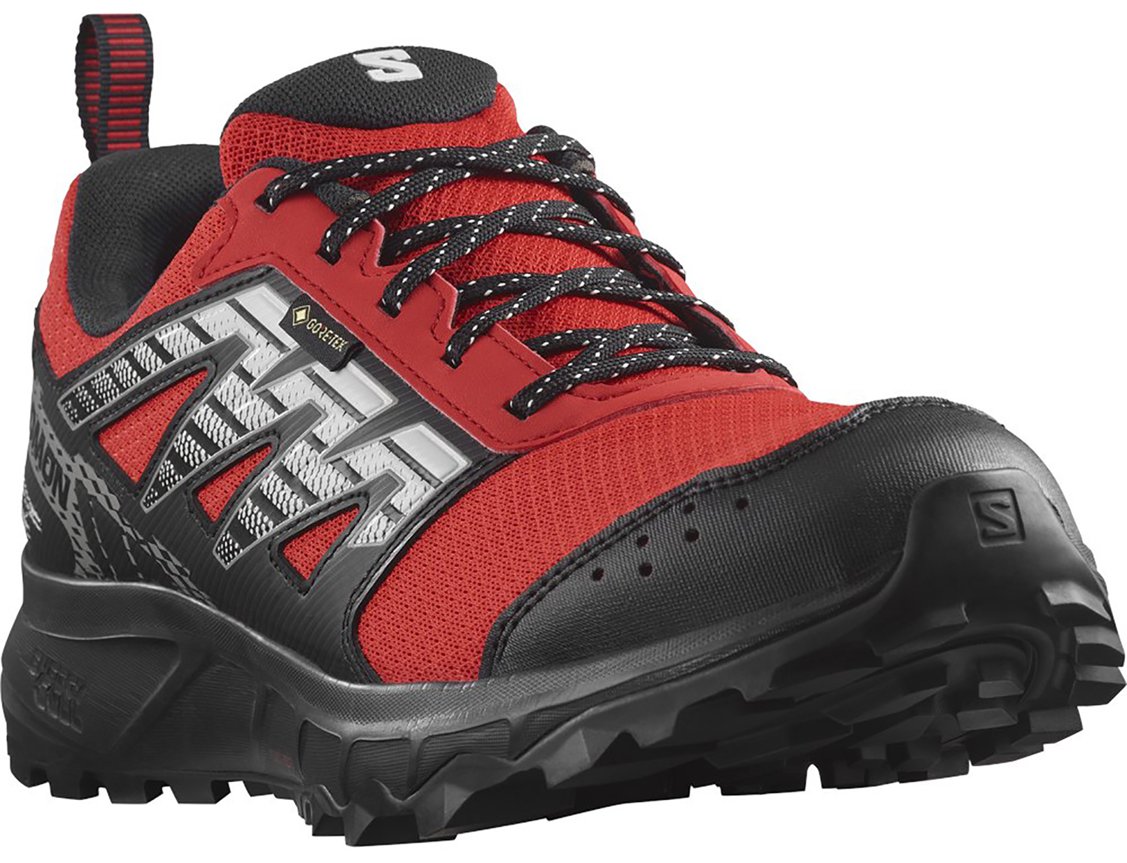 Zapatilla Salomon Wander GTX Rojo/Negro - Peregrinoteca